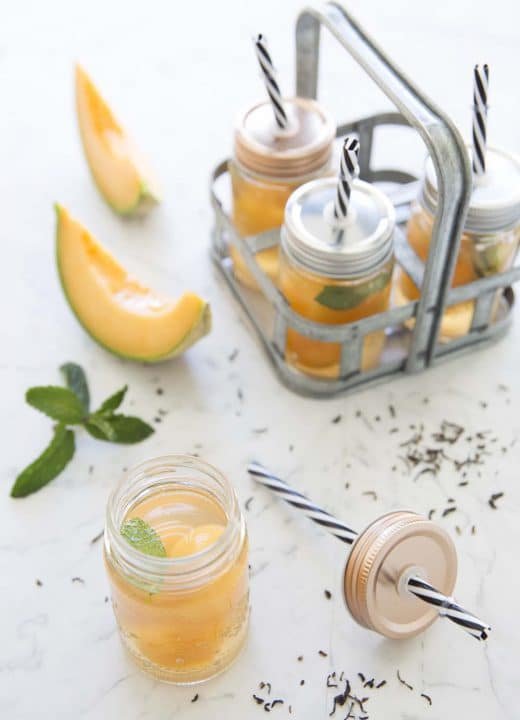 Eau fruitée melon, fraises et verveine citronnée | Recettes de cuisine ...